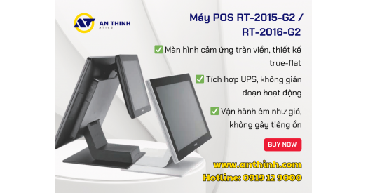 Máy POS Không Quạt RT-2015-G2 / RT-2016-G2 Chính Hãng Posiflex